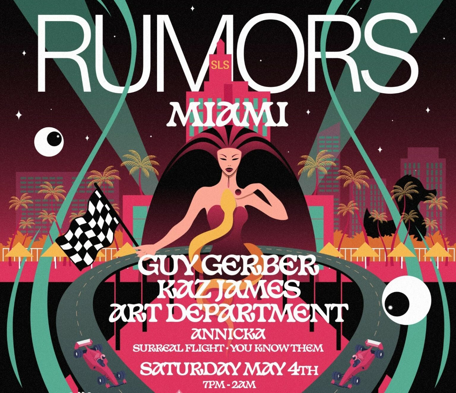 SLS Pool Party - Best Pool Party in Miami