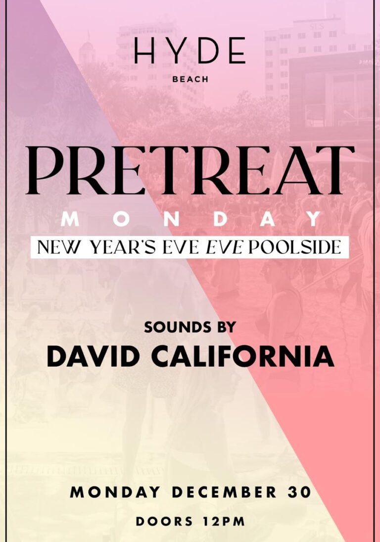 SLS Pool Party - Best Pool Party in Miami